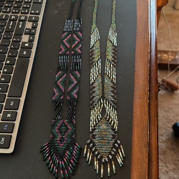 Jewelry | Handbeaded Necklaces 2 | Poshmark